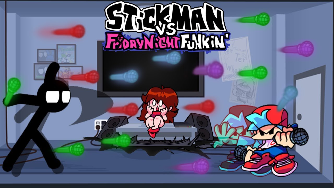 Friday Night Funkin'- VS Stickman (Semana Completa) - YouTube