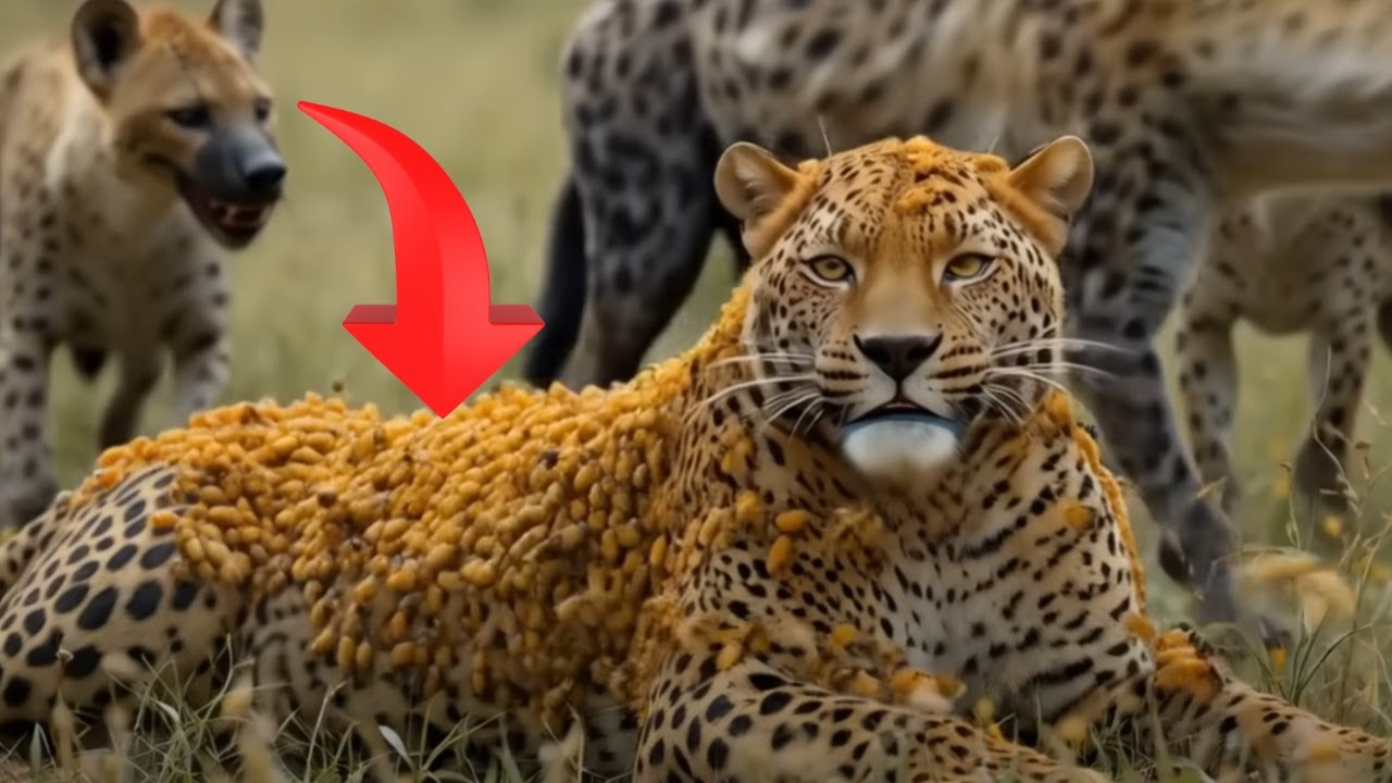 LEOPARD Infested with Millions of Parasites Rescued by Courageous Team ...