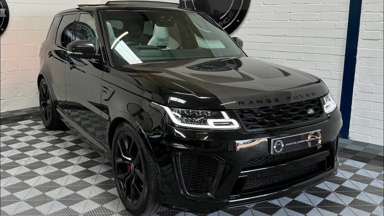 2019 (19) RANGE ROVER SPORT SVR - YouTube