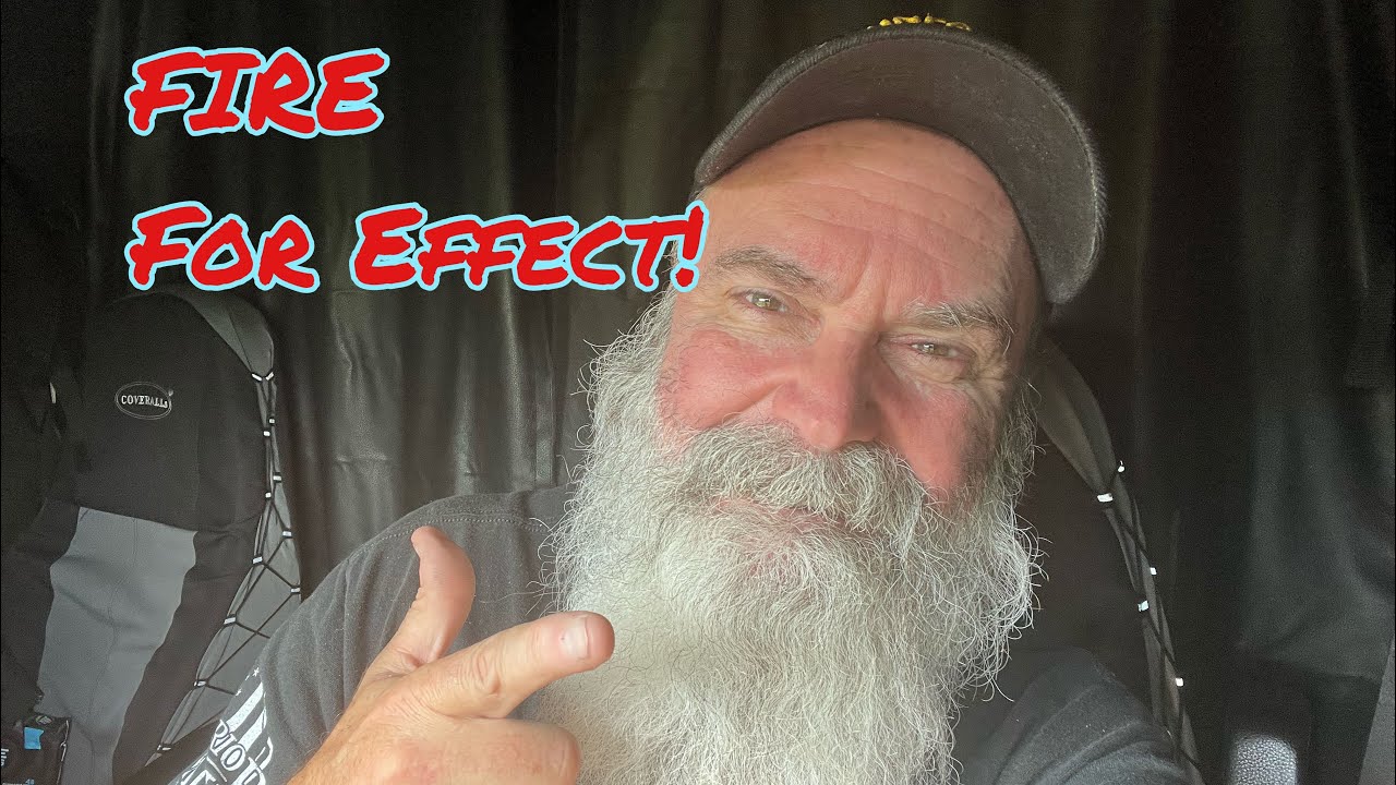 Adjust fire, then FIRE FOR EFFECT! #primeinc, #cdl, #trucking - YouTube