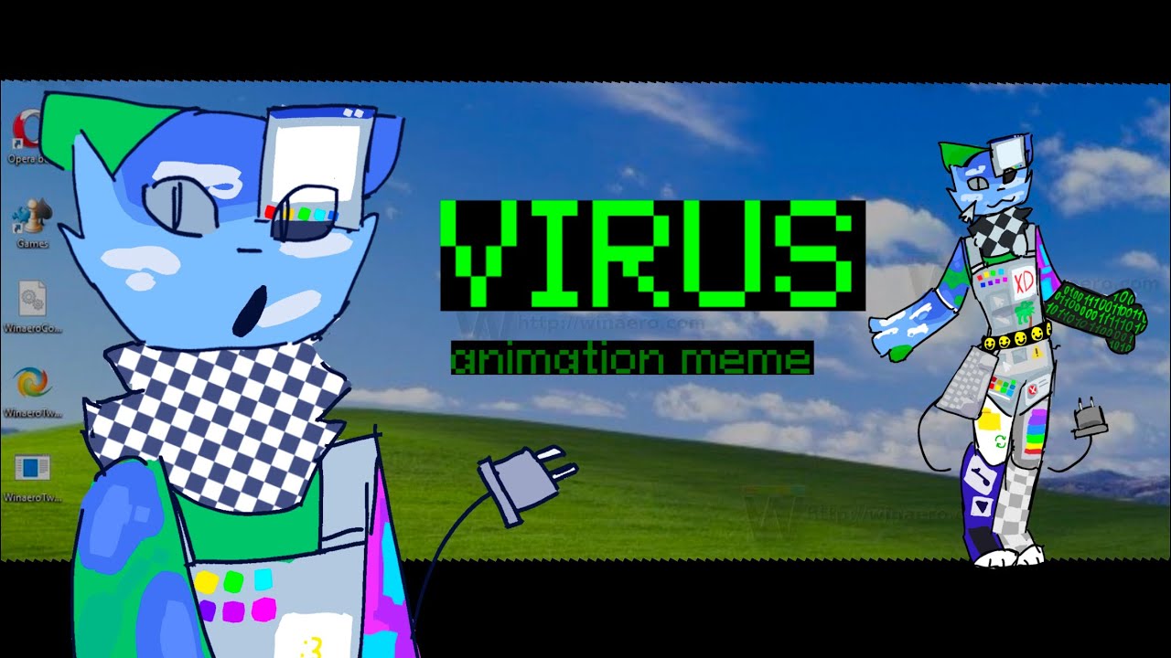 VIRUS meme | OC animation - YouTube