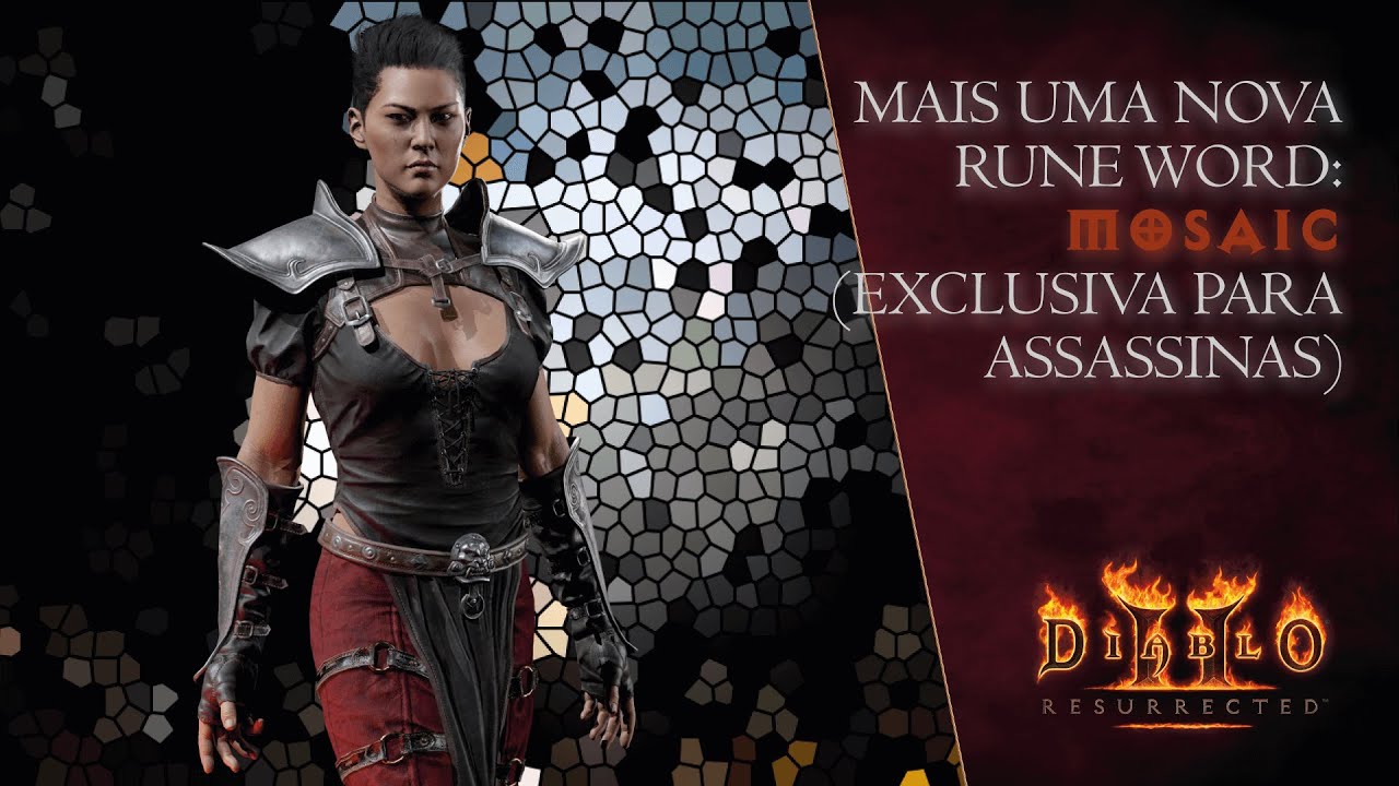 Mais uma nova Rune Word: Mosaic (Mosaico) - Diablo II: Resurrected D2R ...