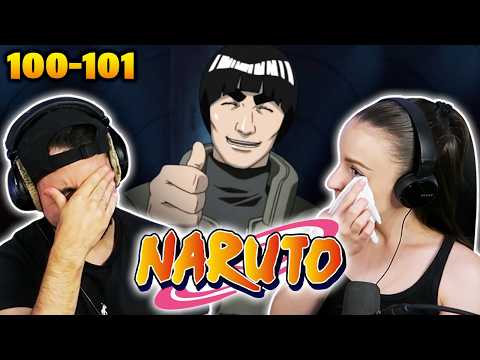 GUY IS THE BEST! 😭 *NARUTO* Episodes 100 & 101 REACTIONS!