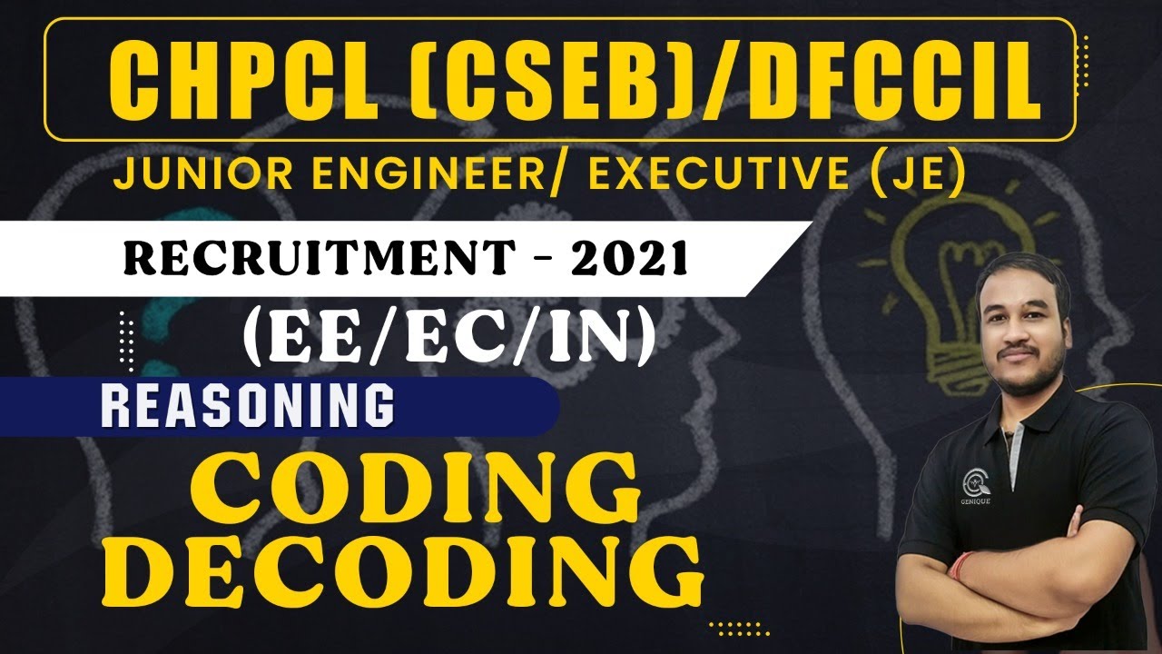 Lec 22 Coding Decoding Reasoning Chpcl Cseb Dfccil Youtube 3377