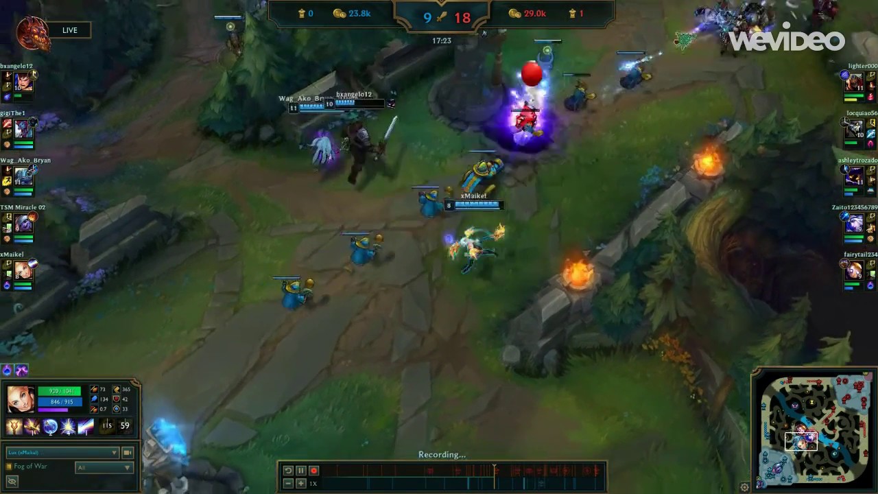 LEAGUE OF LEGENDS - Lux funny fails - YouTube
