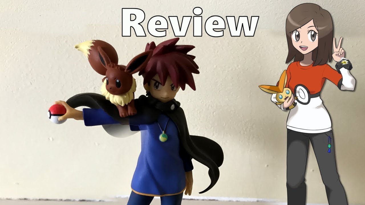 Pokémon G.E.M Gary & Eevee Figure Review - YouTube