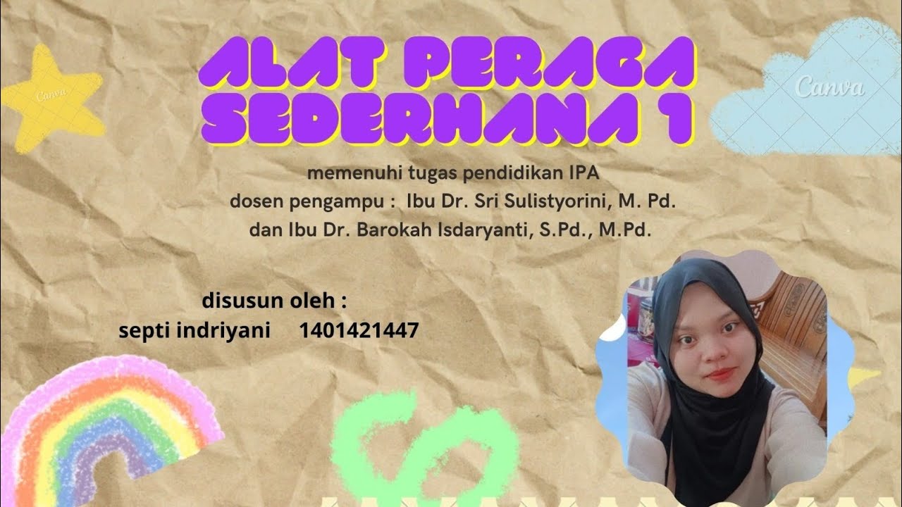 ALAT PERAGA SEDERHANA IPA SD 1 - YouTube