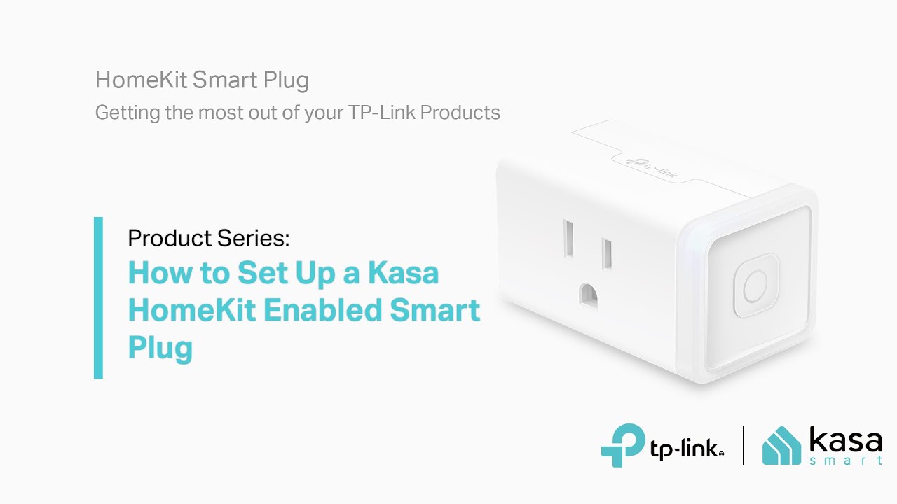 How to Configure a HomeKit-Enabled Kasa Smart Plug | DIY setup - YouTube