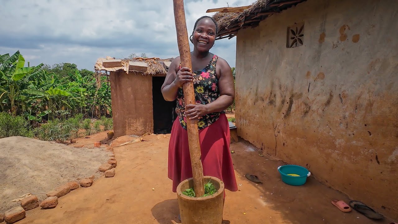 Como preparar folhas de mandioca - Prato Típico de Moçambique - África ...