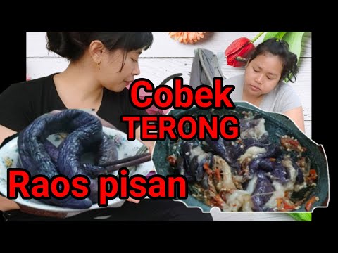 SAMBAL TERONG PENYET|| Rasa nya nikmat