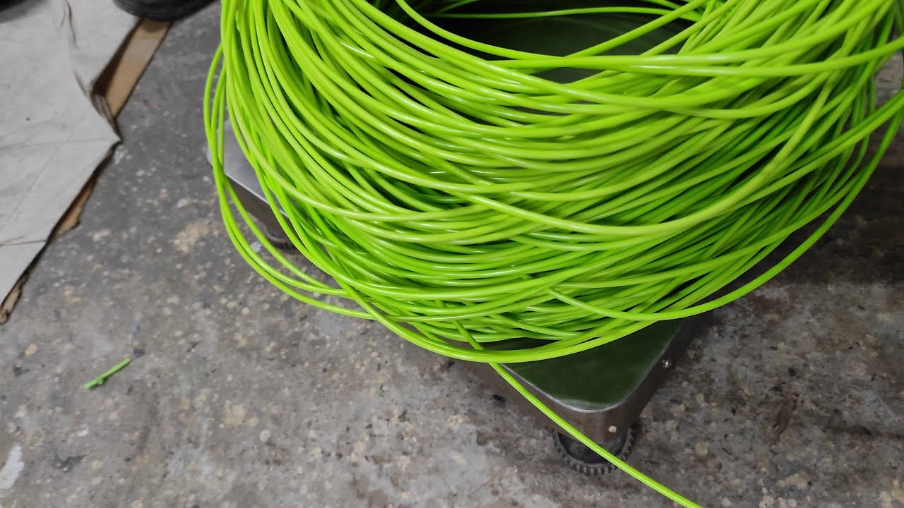 manufacturing of aluminium wire in radium color by John Cable contact ...