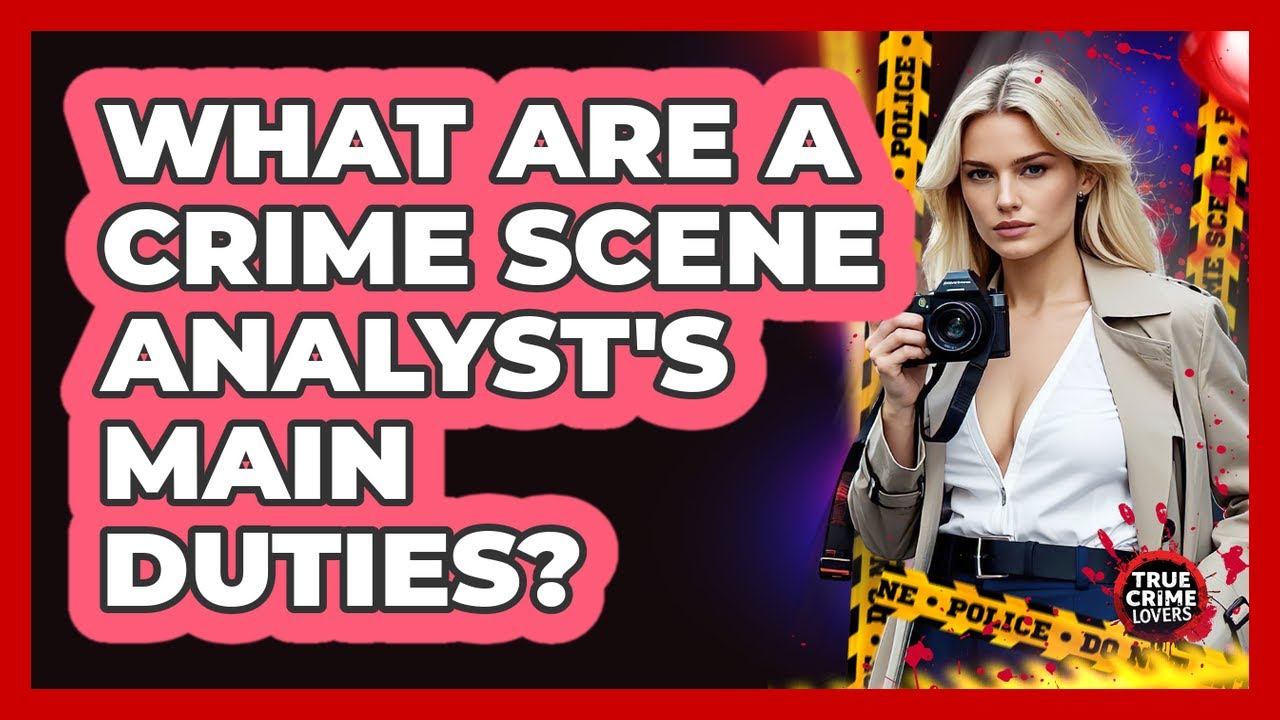 What Are A Crime Scene Analyst's Main Duties? - YouTube