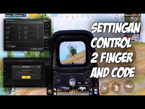 SETTINGAN 2 JARI MODE KILL BANYAK + CODE LAYOUT PUBG MOBILE - YouTube