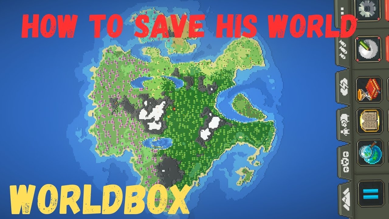 Tutorial how to save your world on Worldbox, save your Worldbox world ...