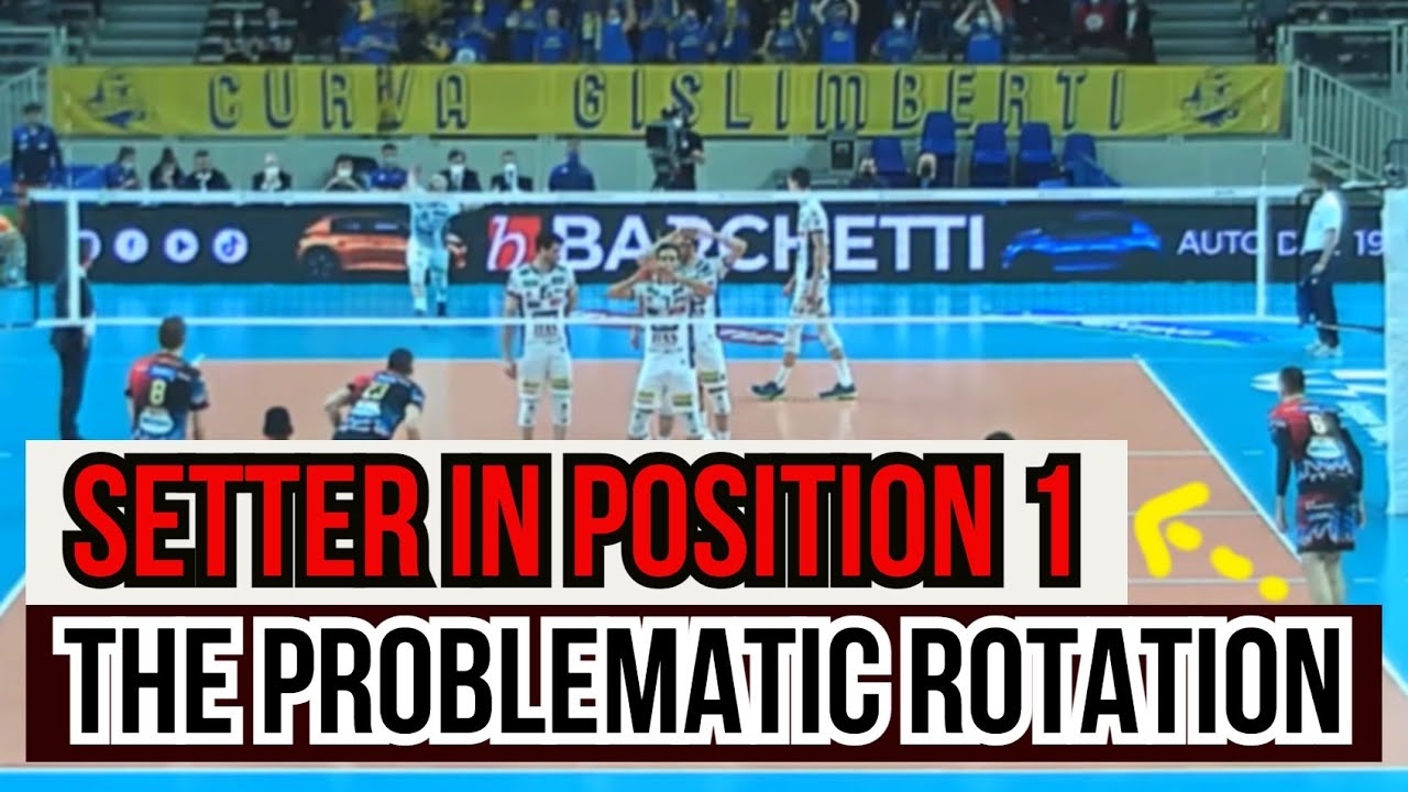 SETTER in Position 1️⃣ - the PROBLEMATIC ROTATION | Volleyball ...