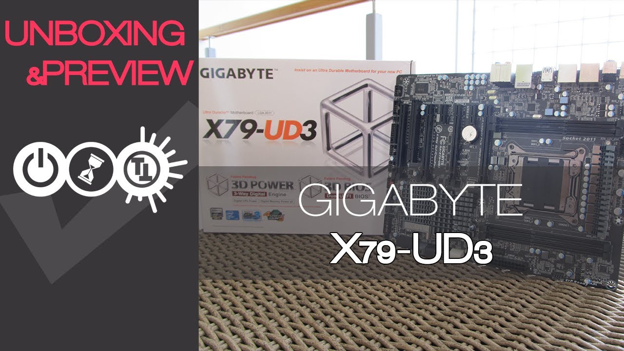 Gigabyte X79-UD3 Unboxing & Preview - YouTube