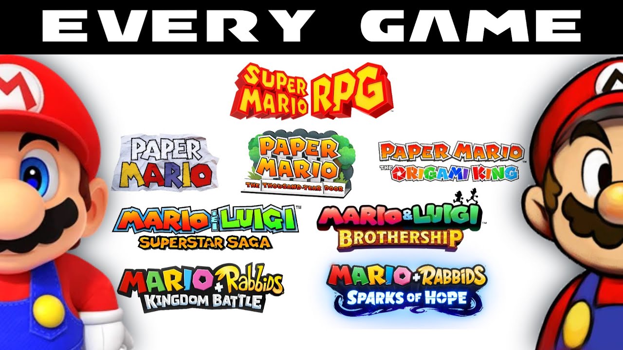 Ranking EVERY Mario RPG Game!!! [TIER LIST] - YouTube