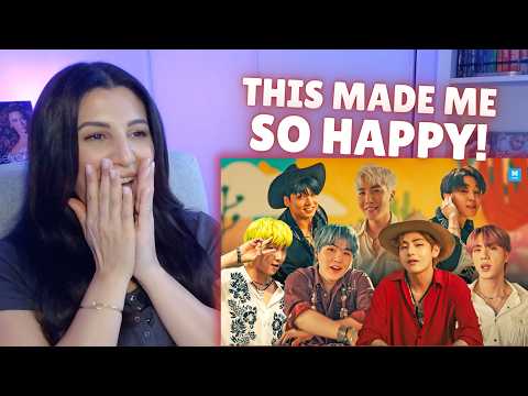 Permission to Dance MV First Time Reaction | THIS IS SO FUN 🕺🏼 | BTS FIRST TIME REACTION 💜