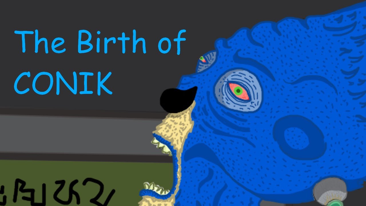 3GN DannyDoArt. The Birth of Conik-Cursed Sonic FanArt (speed drawing ...