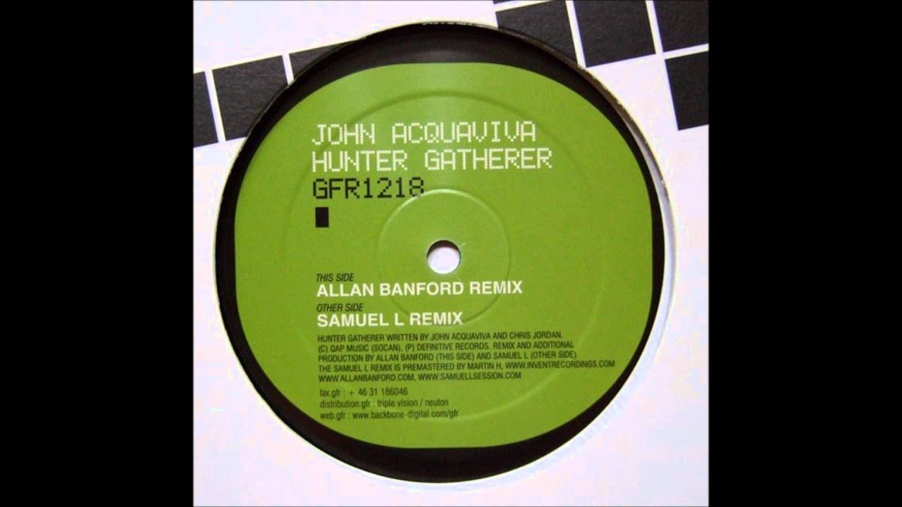 John Acquaviva Hunter Gatherer Allan Banford Rmx - YouTube