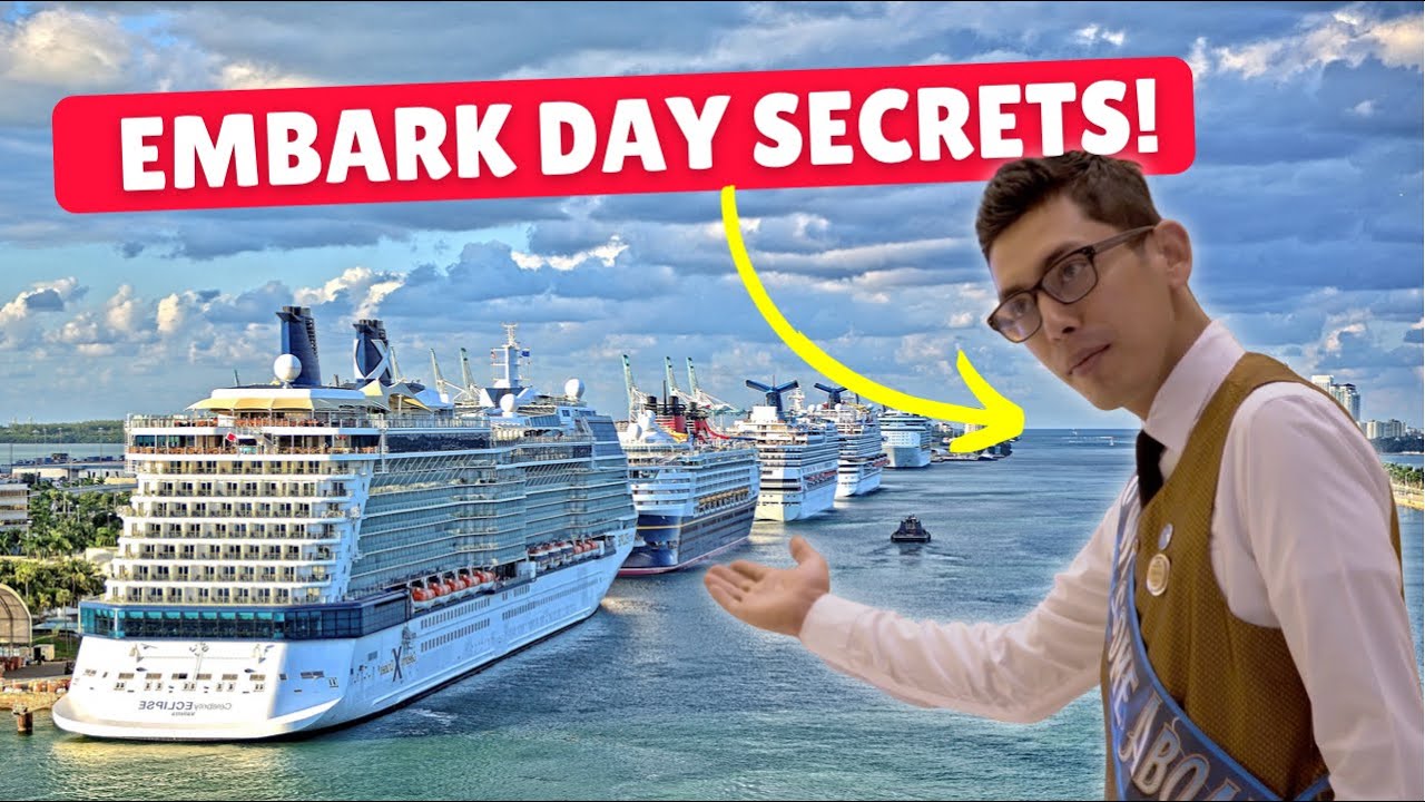 What Smart Cruisers All Do On Cruise EMBARKATION DAY - Top Cruise Trips