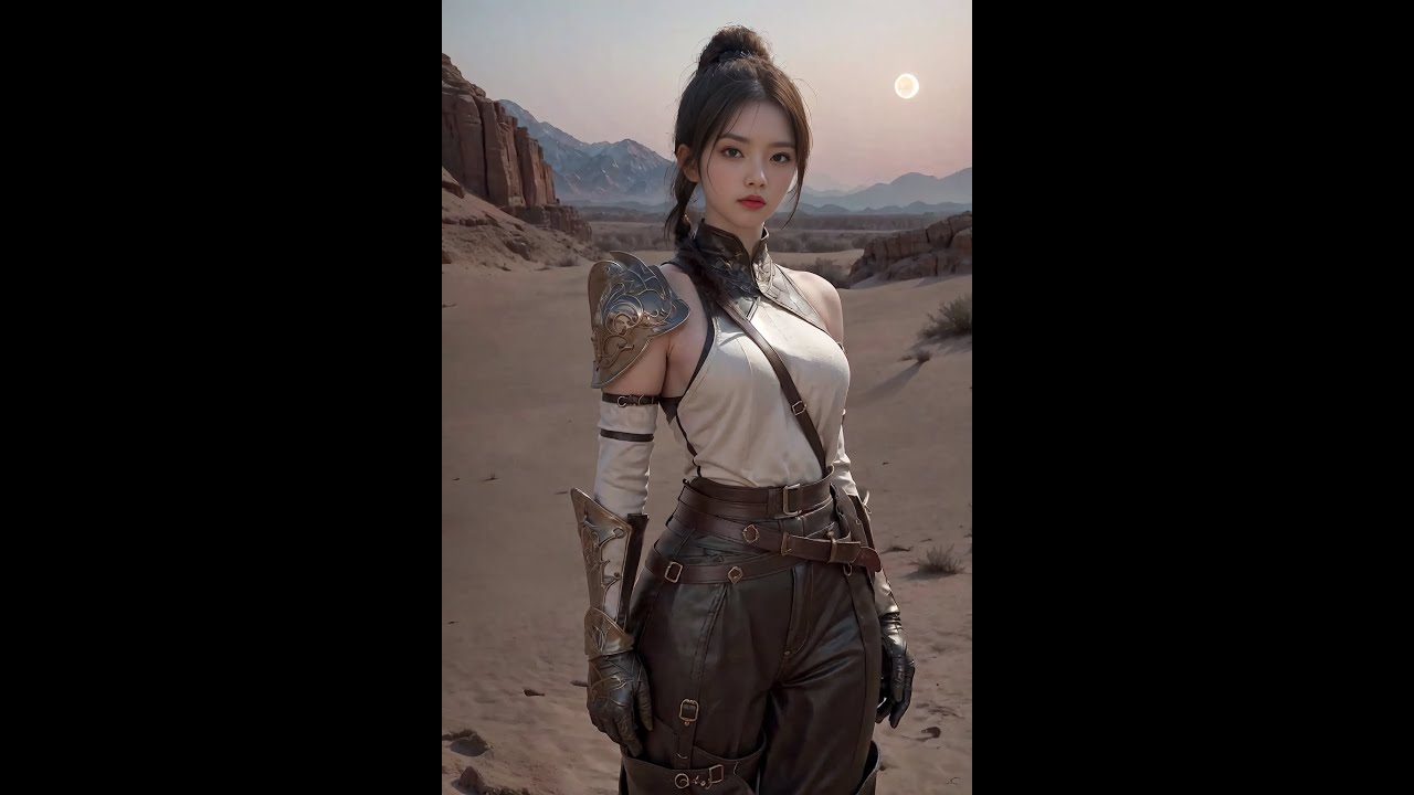 [4K AI Fantasy Look Book] 아름다운 판타지 소녀 / Beautiful Fantasy Girl / 美しい ...
