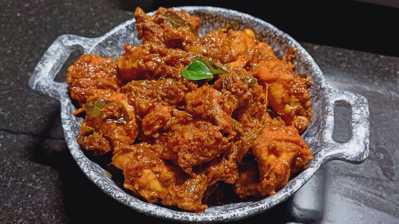 Restaurant Style Chicken Chukka Recipe | Spicy Chicken Recipe ...