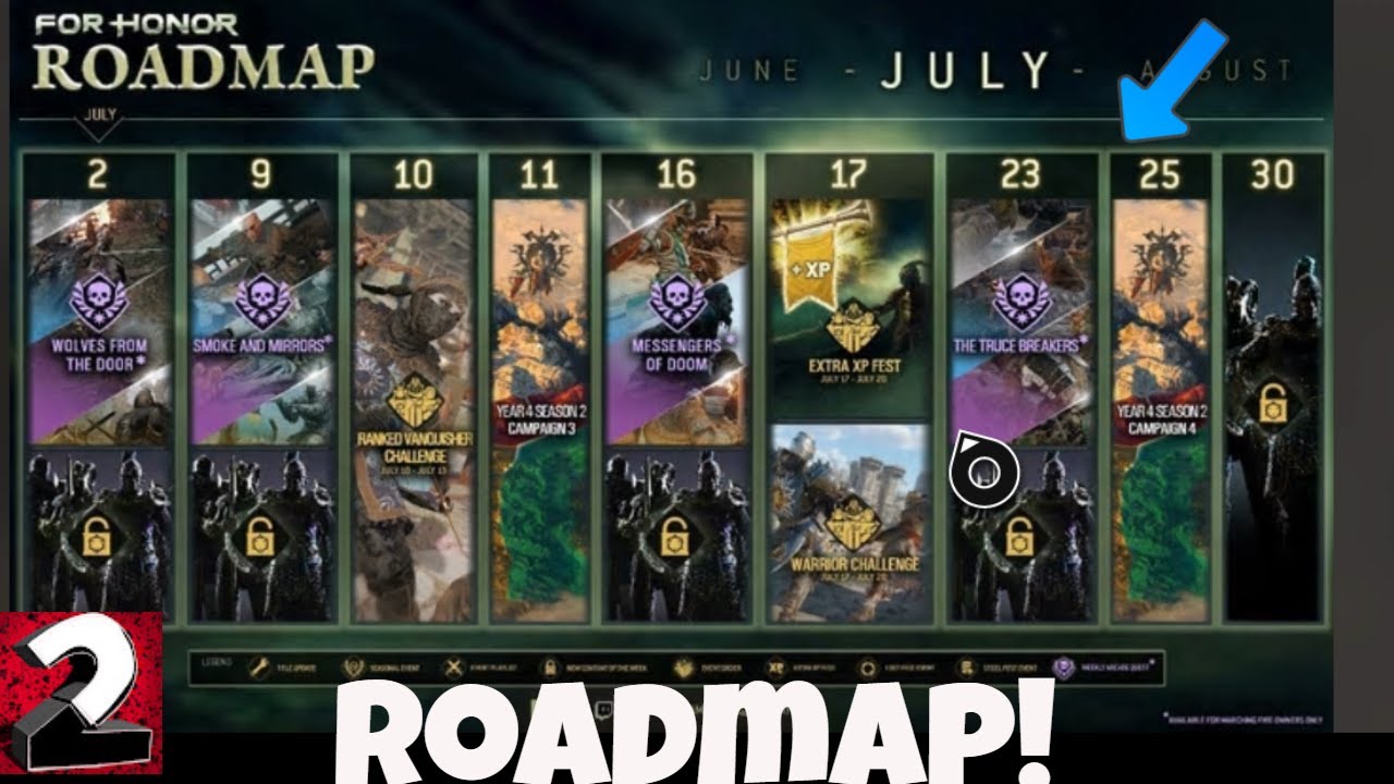 [For Honor] Road Map For July!! Everything You Need To Know! - YouTube