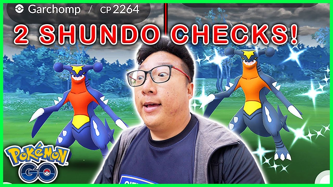 2 Shundo Garchomp Checks on Raid Day! - Pokemon GO Houston, Texas - YouTube