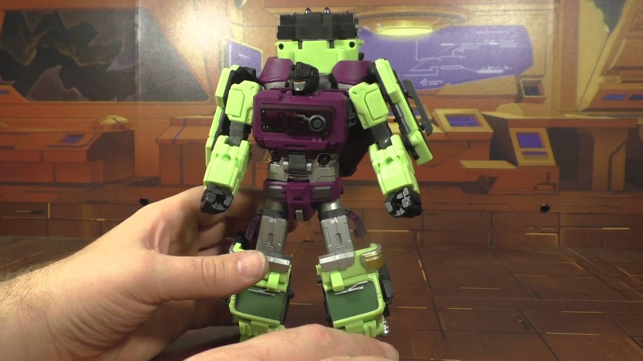 Transformers review Generation Toy Mixer Truck aka Mixmaster - YouTube
