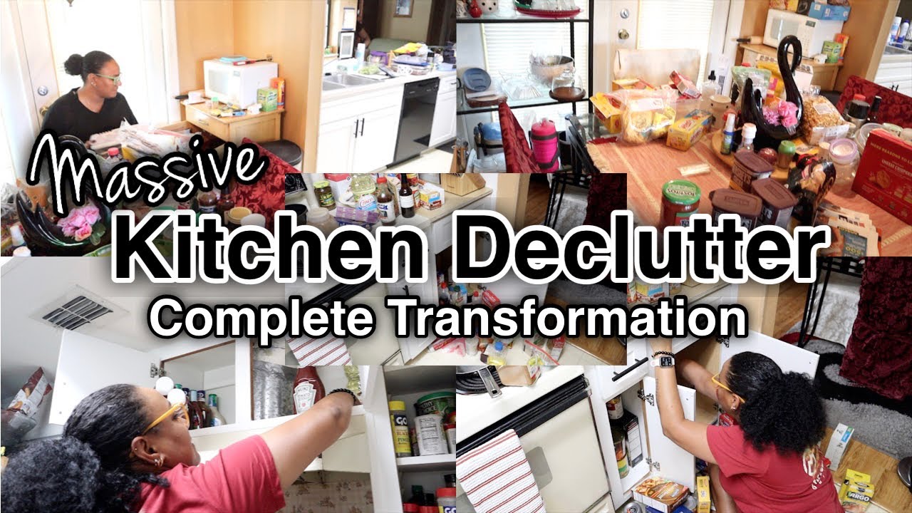 Massive Kitchen Declutter. Complete Transformation. Extreme Clean With Me. - YouTube
