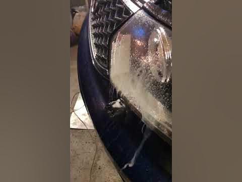 Замедленная сёмка омыватель фар УАЗ Патриот от Автомечта - YouTube