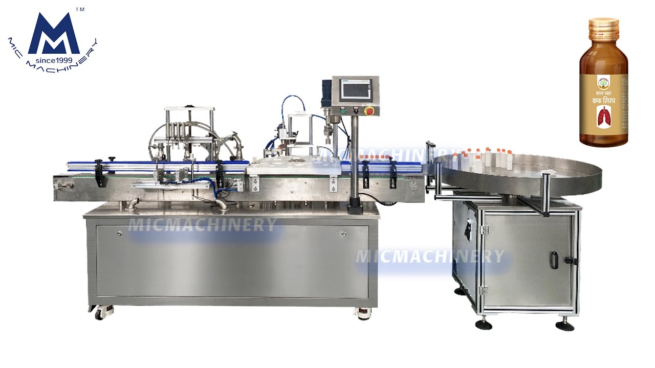 Syrup Filling Capping Machine: how to fill syrup into bottles ...