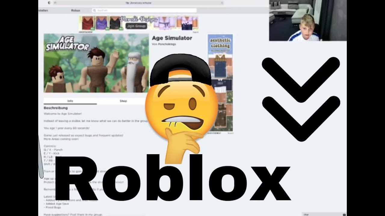 Roblox Age Simulator / Devin. - YouTube