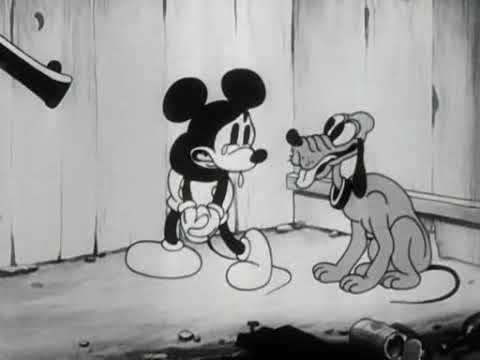 Los Cortos de Mickey Mouse en Blanco y Negro 1x40 The mad dog - YouTube