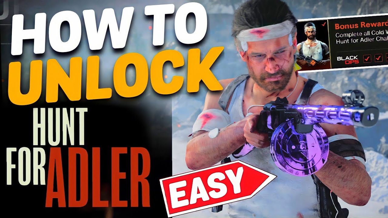 HOW to COMPLETE the "Hunt for Adler" EVENT FAST and EASY! - YouTube