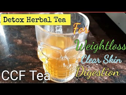 Ayurvedic Daily Detox Tea | cleansing drink| CCF Tea | Fat cutter ...