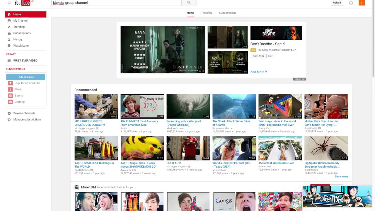 GROUP CHANNEL - YouTube
