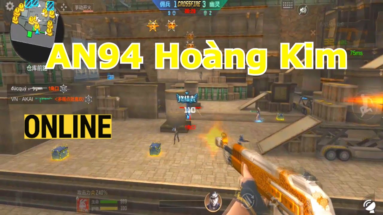 CF Mobile - AN94 Hoàng Kim - Zombie Nano - YouTube