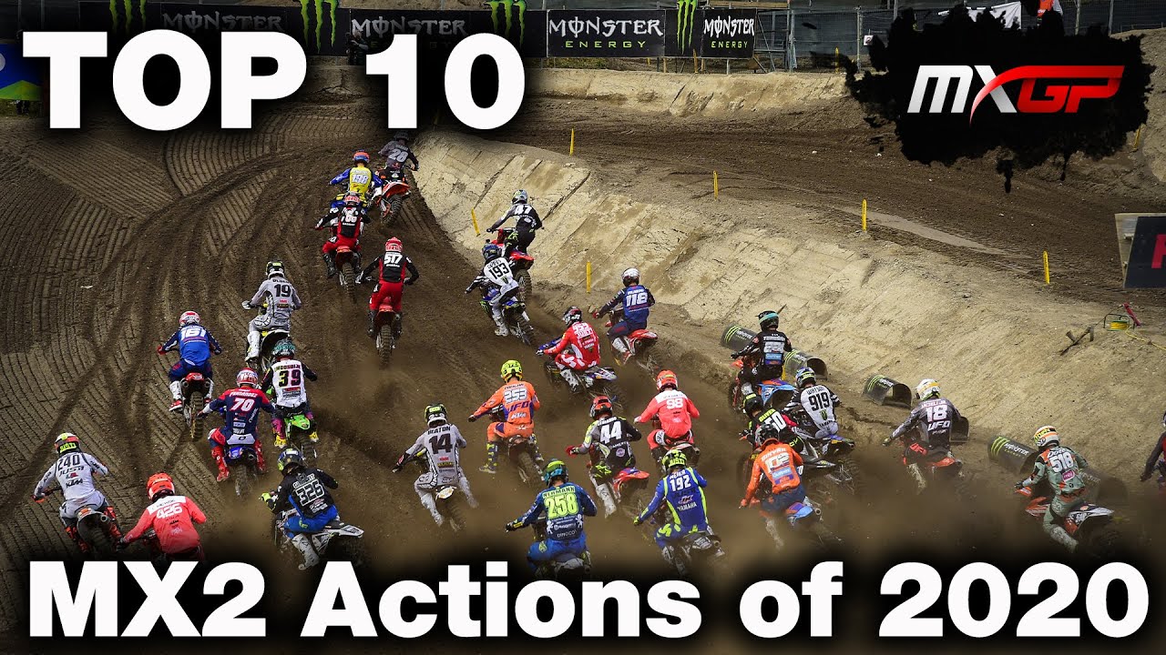 Top 10 MX2 Actions of 2020 #MXGP - YouTube