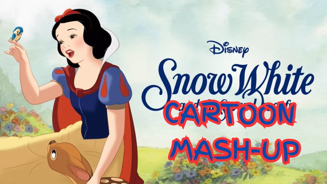 SNOW WHITE IN THE WOODS WITH RUNNING DOWN A DREAM CARTOON MASHUP - YouTube