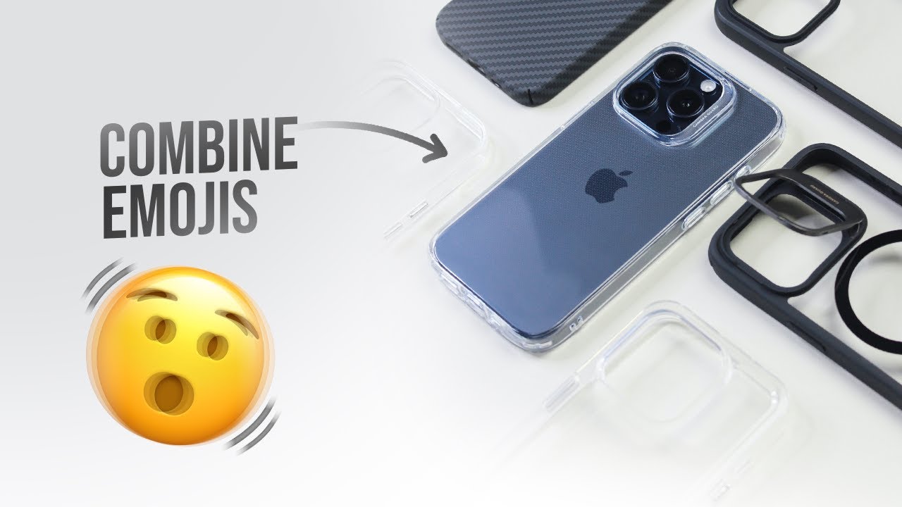 How to Combine Emojis on iPhone (tutorial) - YouTube
