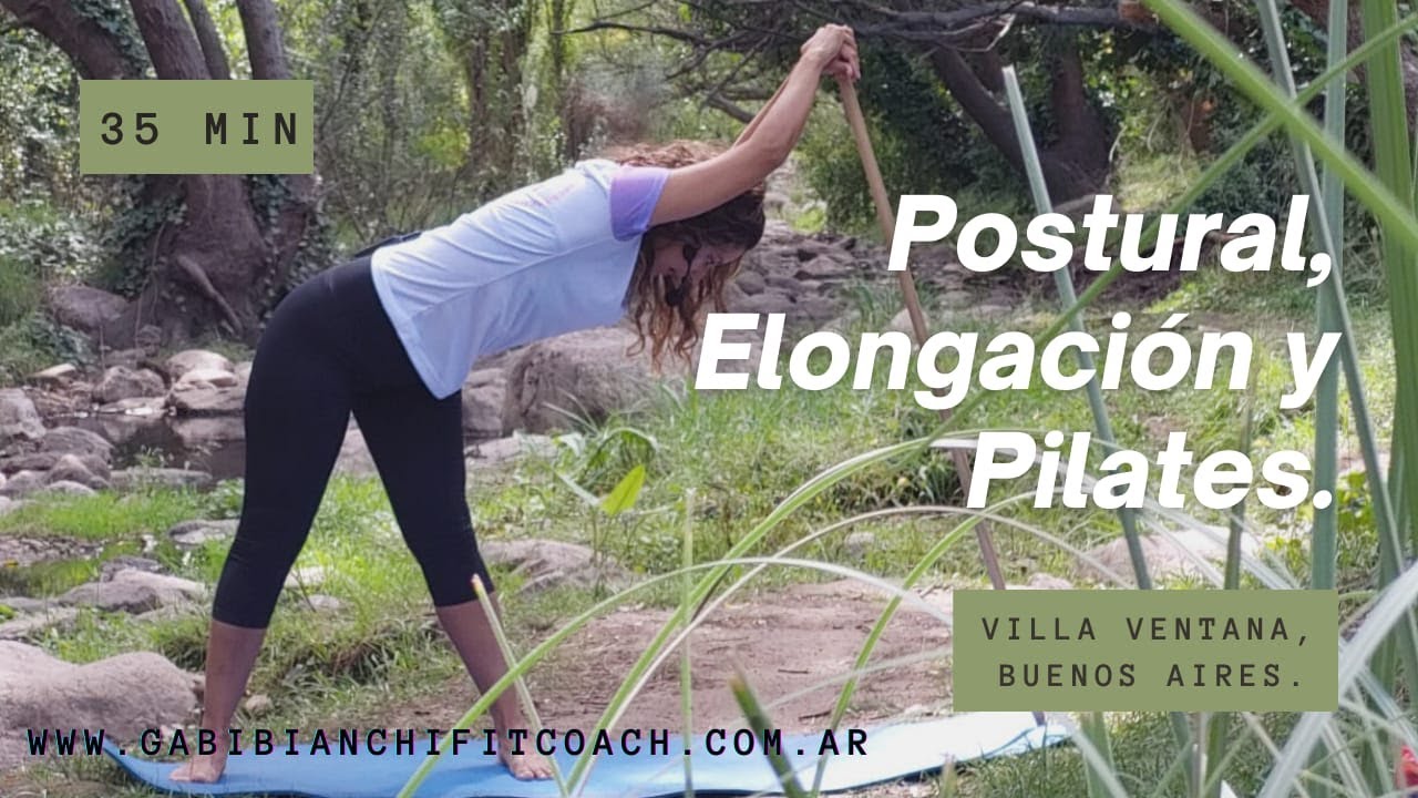 Clase de Postural, Elongación y Pilates- Con bastón y al aire libre ...