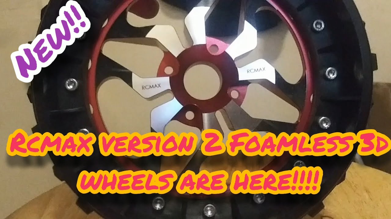 Rcmax Genisis Foamless Version 2 3D Wheels Baja 5B 5T Losi 5ive T Baja ...