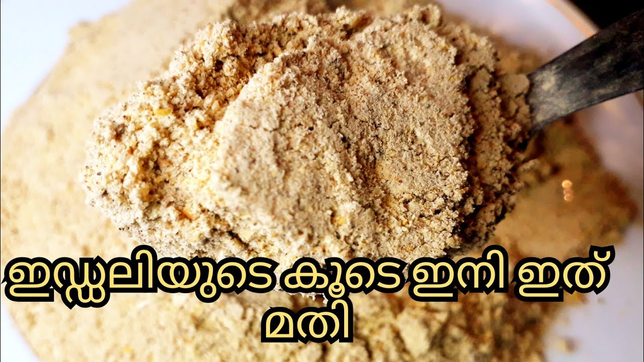 ഇഡ്ഡലി ഉണ്ടോ ഈ പൊടി കൂട്ടി വിരവി ഒരടി ആഹാ || ഇഡ്ഡലി പൊടി recipe ...