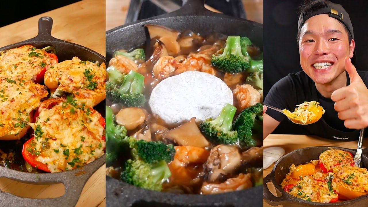 ASMR | Delicious Bayashi Food #8 | MUKBANG | COOKING - YouTube