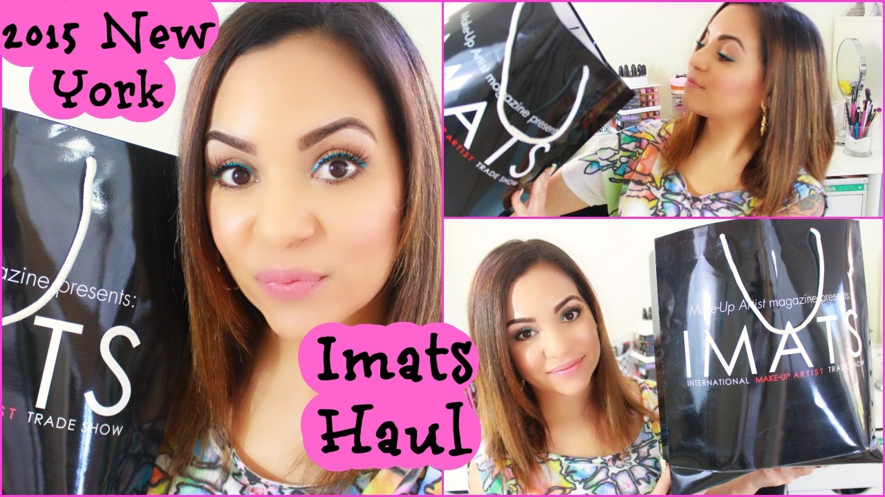 IMATS HAUL ! NEW YORK 2015 - YouTube