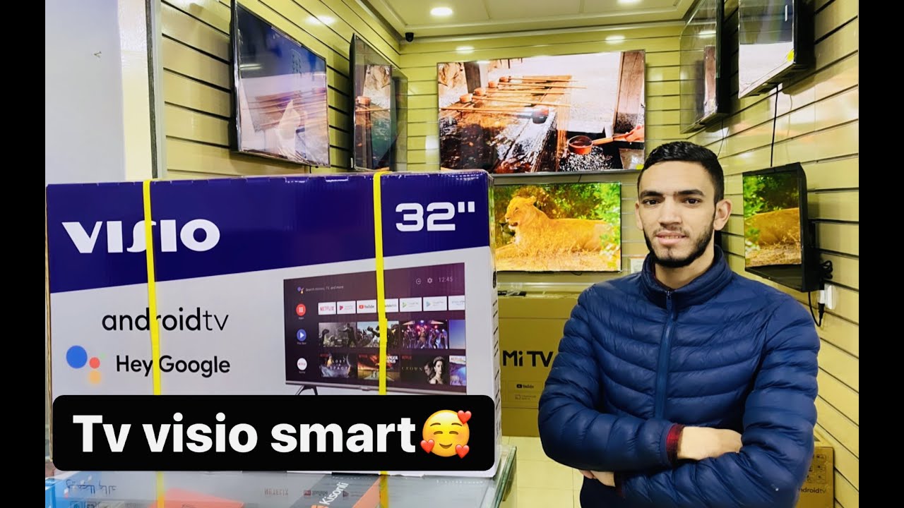 مراجعة Tv visio 32 Android tv - YouTube