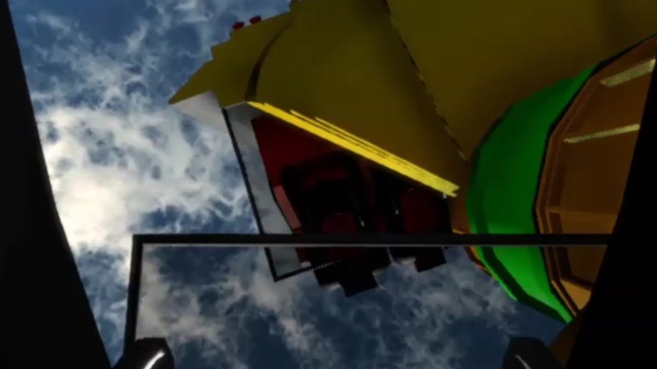 Funfair Ride Simulator 4 El Diabolo (Rotor Craft) onride #FRS4 - YouTube