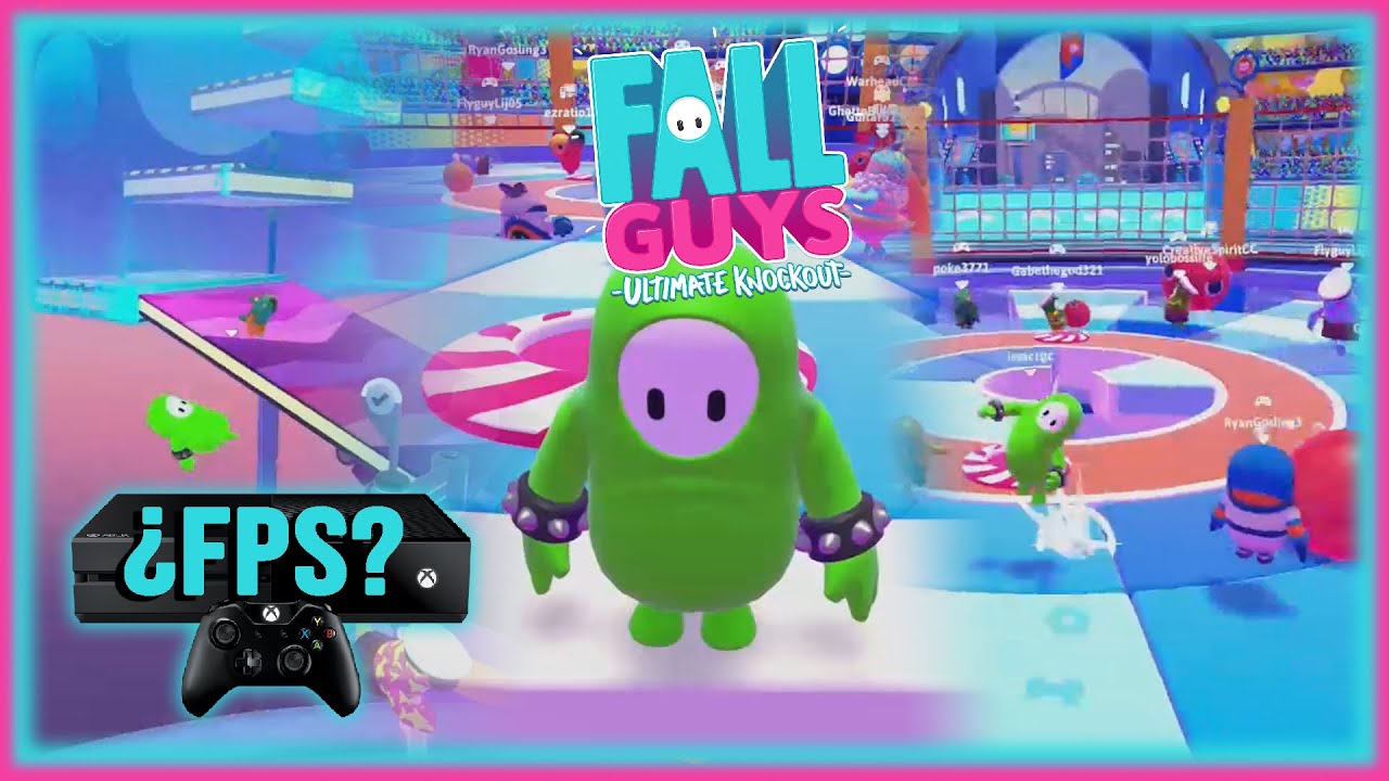 Fall Guys en xbox one fat - YouTube